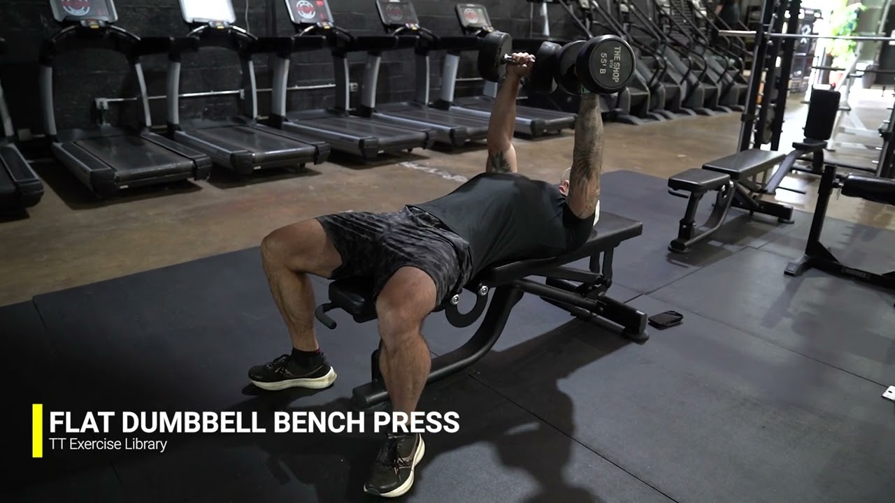 Flat Dumbbell Bench Press - The True Transformation