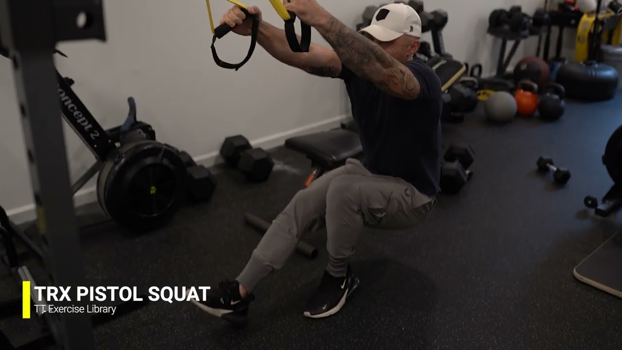 TRX Pistol Squat - The True Transformation