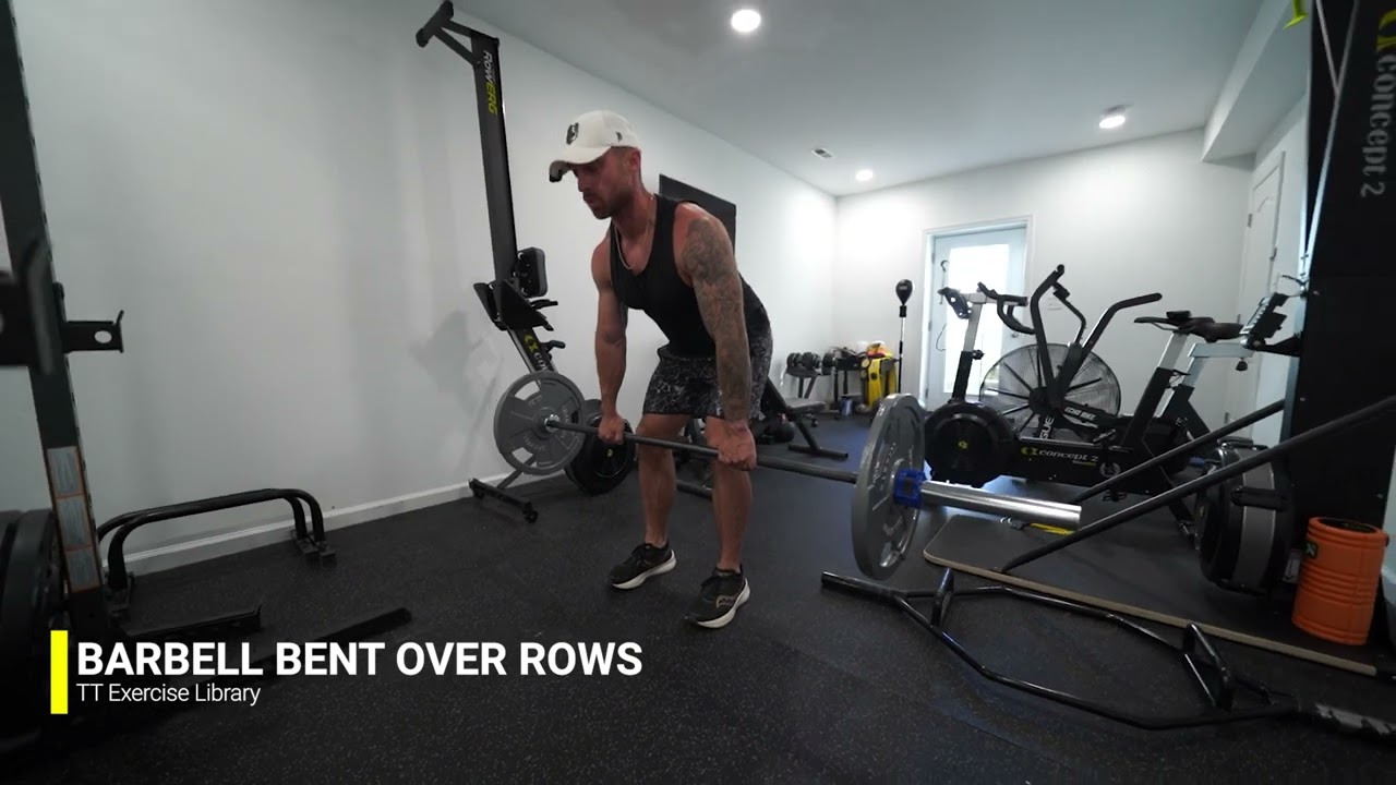 Barbell Bent Over Rows - The True Transformation
