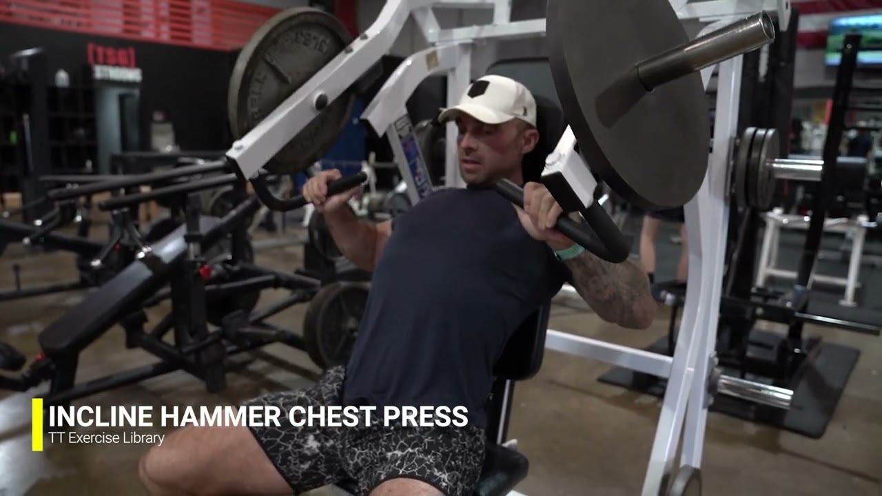 Incline Hammer Chest Press - The True Transformation